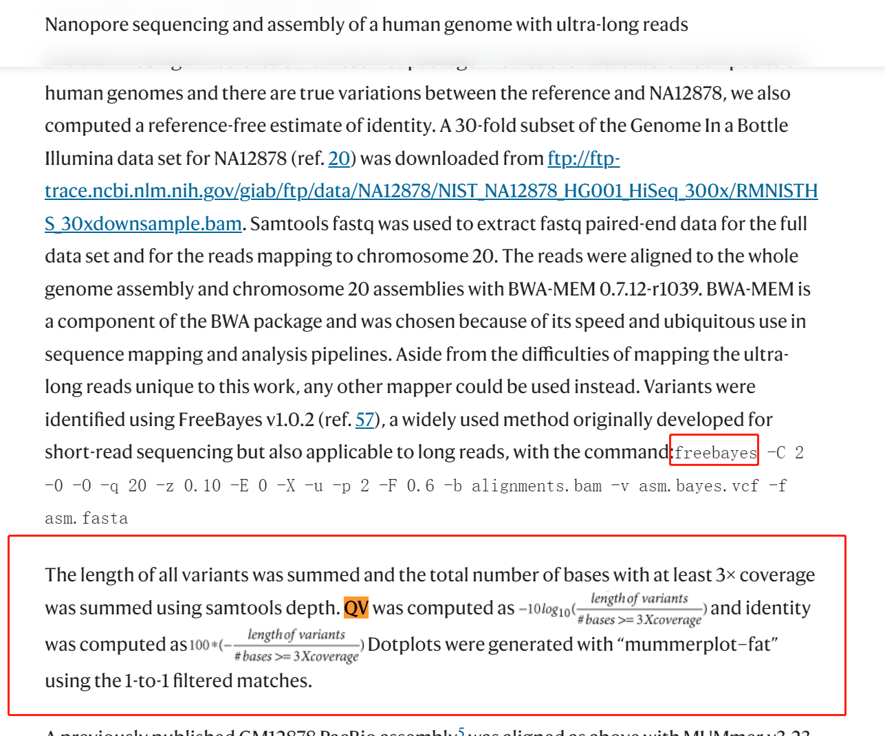生物信息怎么算出来的？——基因组组装结果QV怎么算的？ - 白泽儿 - 博客园