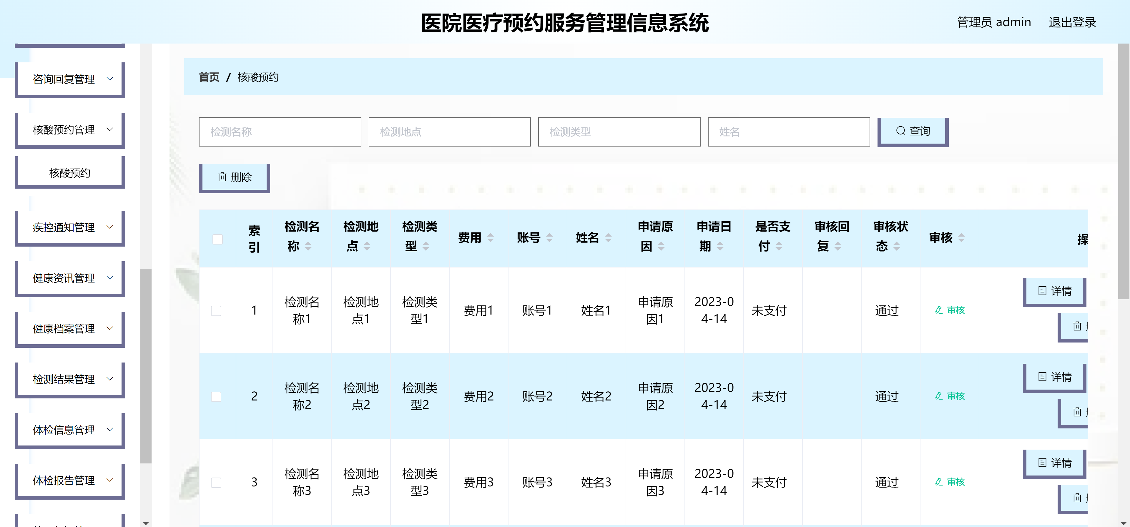 GitHub - SimpleGraduationProjects/HospitalMedicalAppointmentServiceInformationManagementSystem ...
