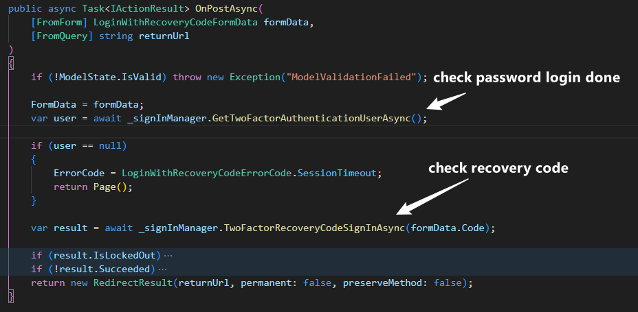 Identity – user login, forgot & reset password, 2fa, external login ...
