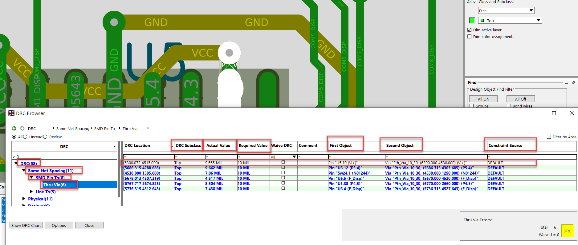 Allegro——DRC检查 - 苍月代表我 - 博客园