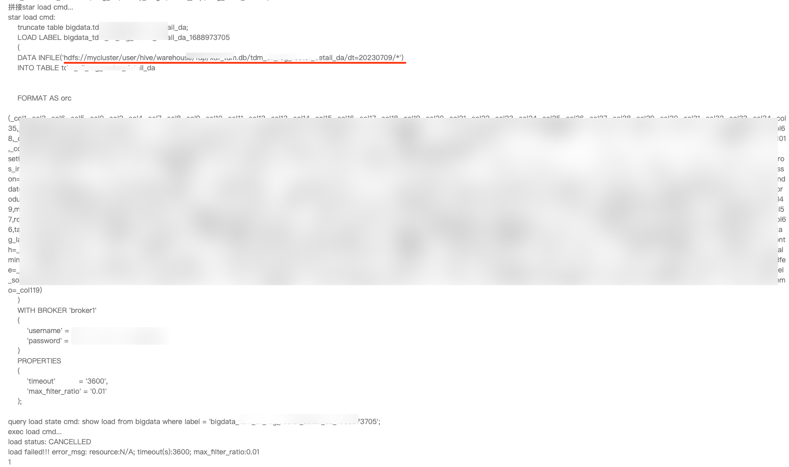 Hive表分区字段是多个的表,导入starrocks报错问题 Ludagogo 博客园
