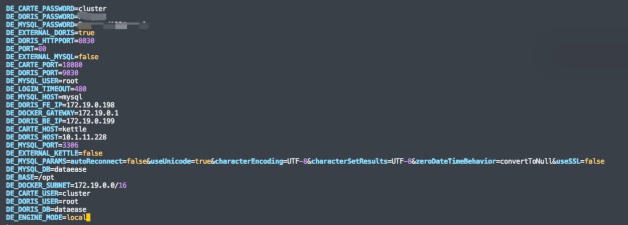 DataEase 将内置 Doris 切换为外置 Doris - 哈喽哈喽111111 - 博客园